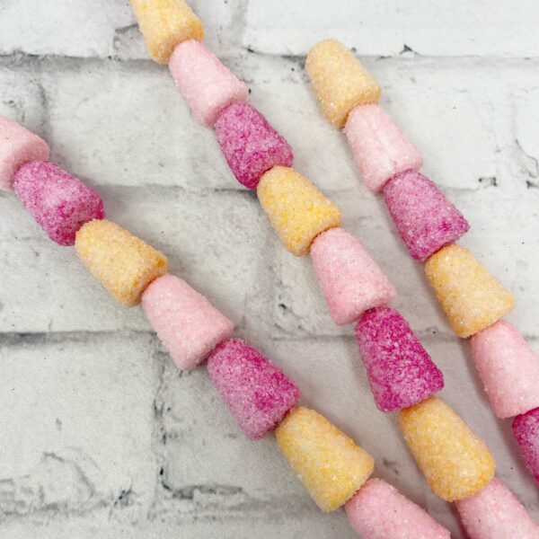 Orange Beauty White Gumdrop Pick - Kelea's Florals