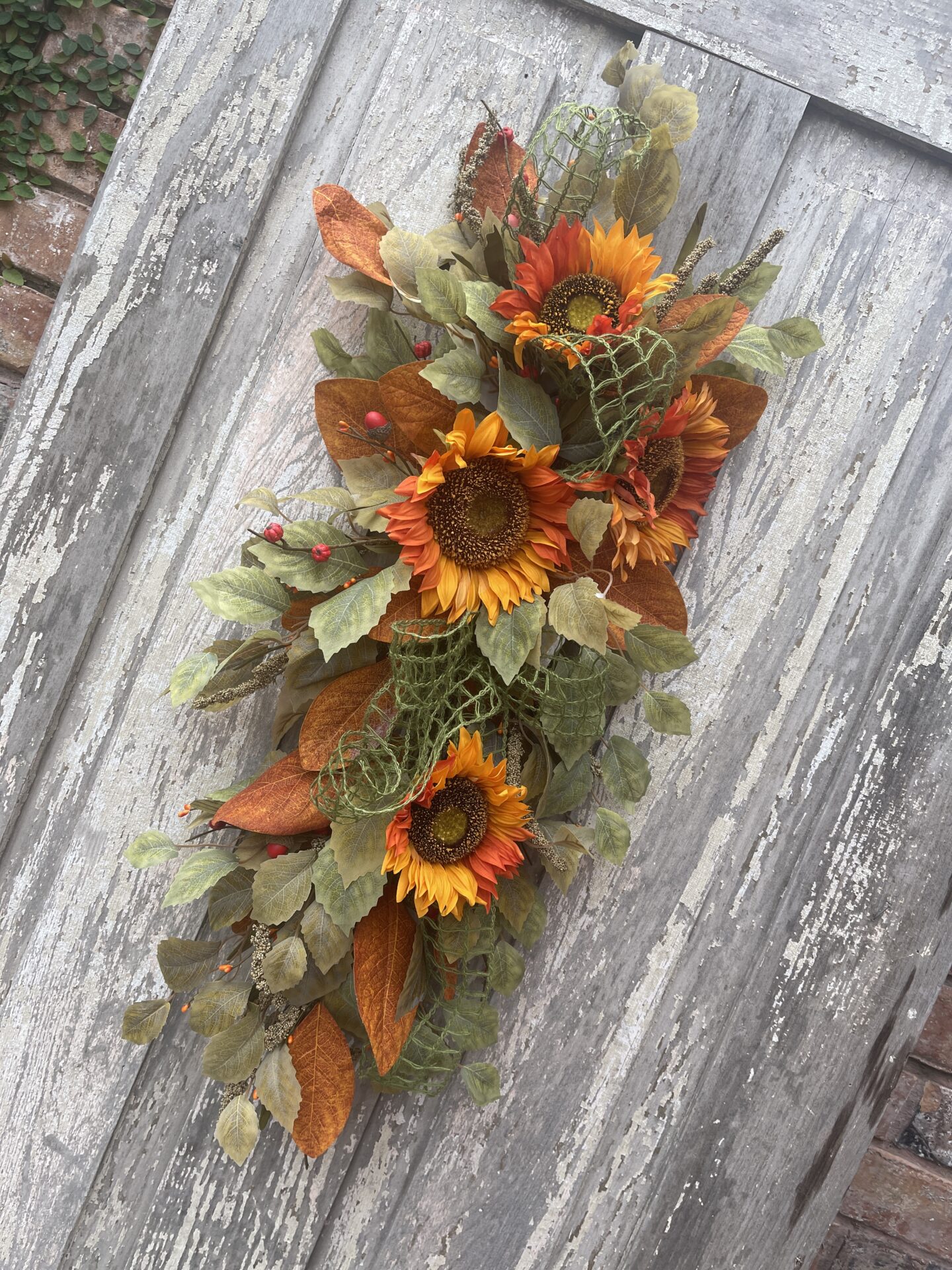 Simple Fall Swag Kit - Kelea's Florals