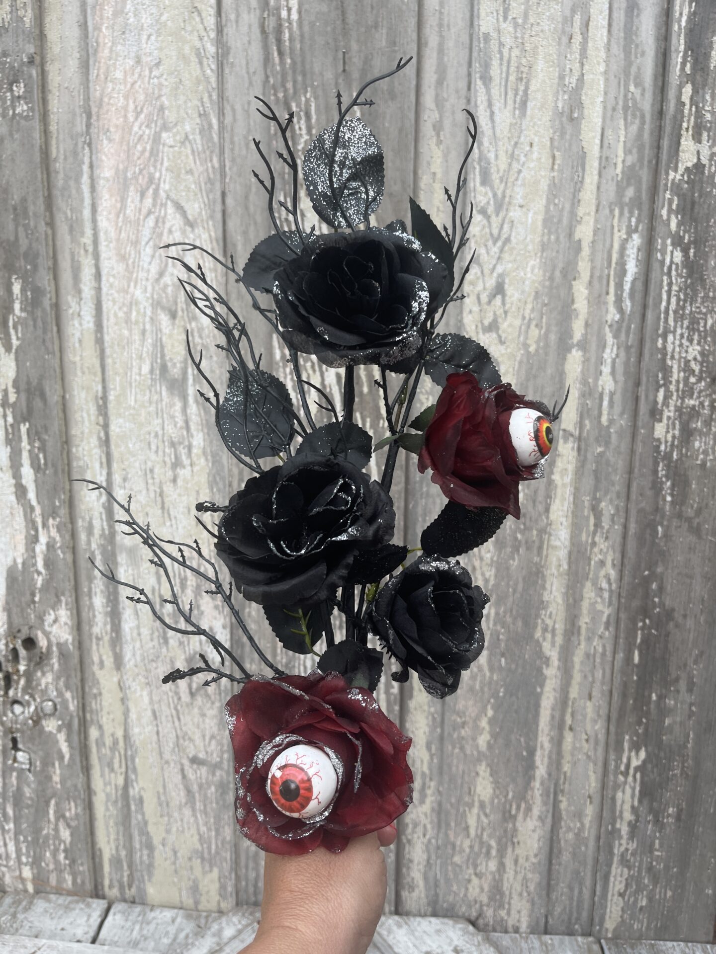 Flower Eyeball Halloween Spray - Kelea's Florals