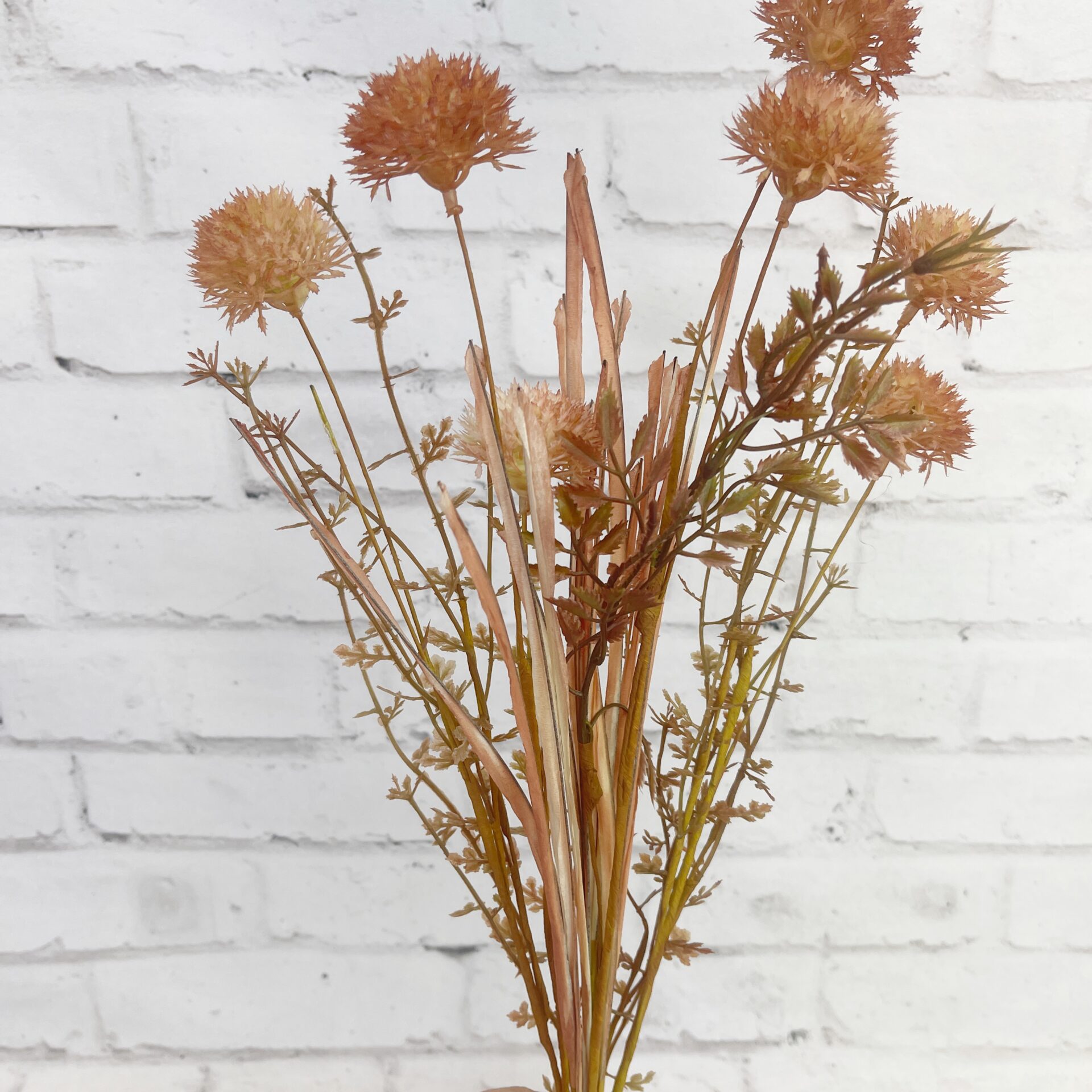 Brown Straw Thistle Filler Bush - Kelea's Florals