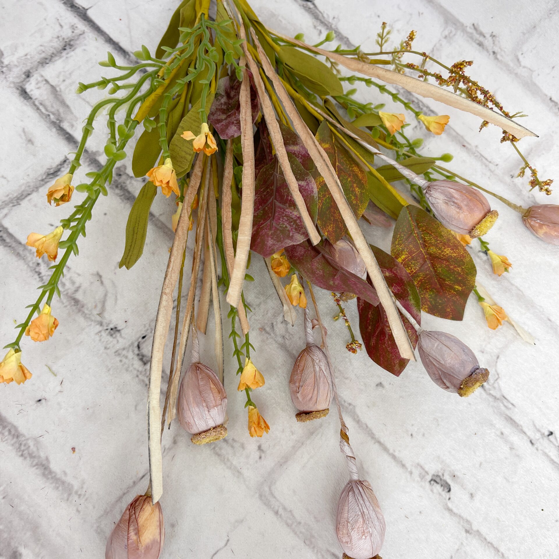 Fall Poppy Bud Bush - Kelea's Florals