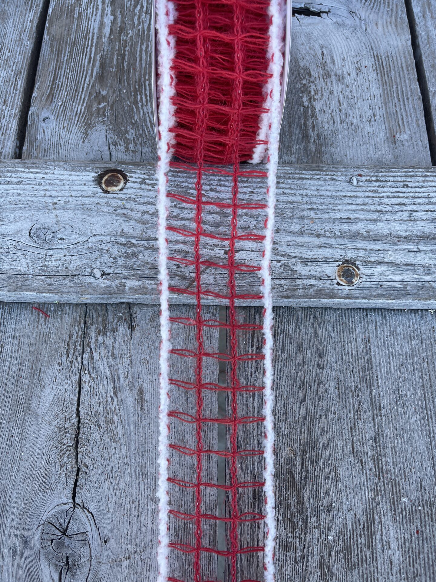 2.5" Red Open Weave Burlap Ribbon - Kelea's Florals