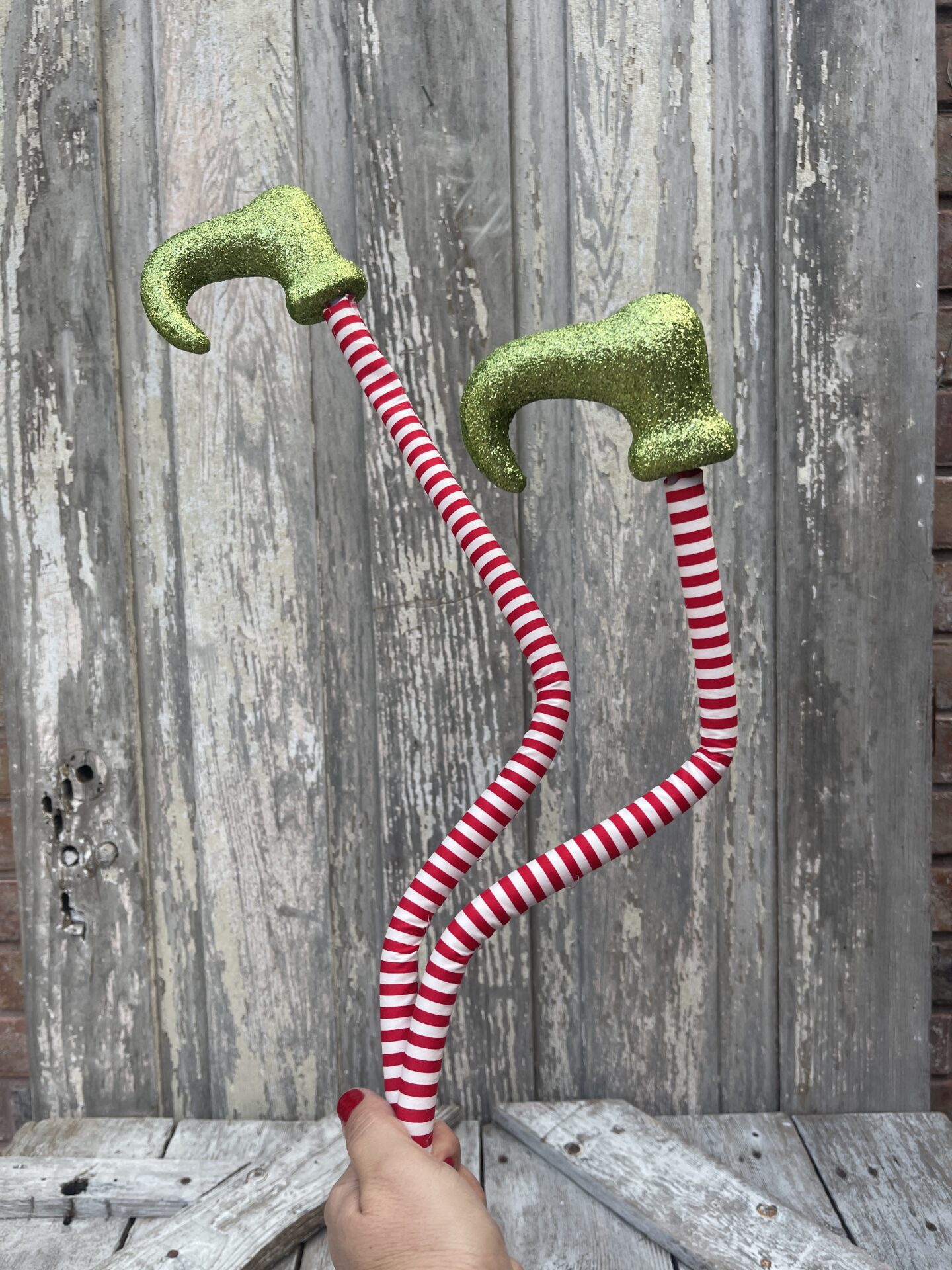 Red Green Elf Long Legs Spray - Kelea's Florals