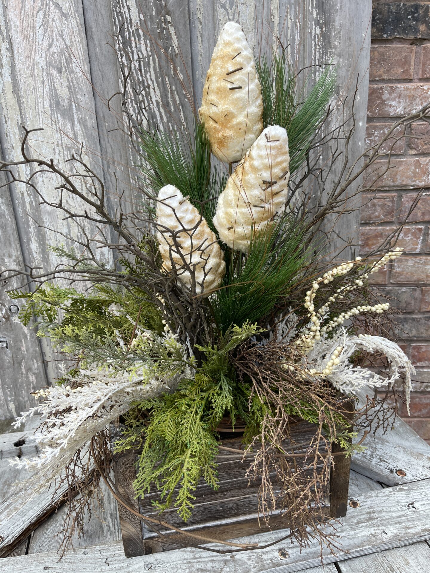 KDS Tutorial Winter Box Arrangement Supply List - Kelea's Florals