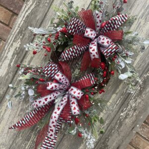 KDS Tutorial Easy Red Valentine Wreath Supply List - Kelea's Florals
