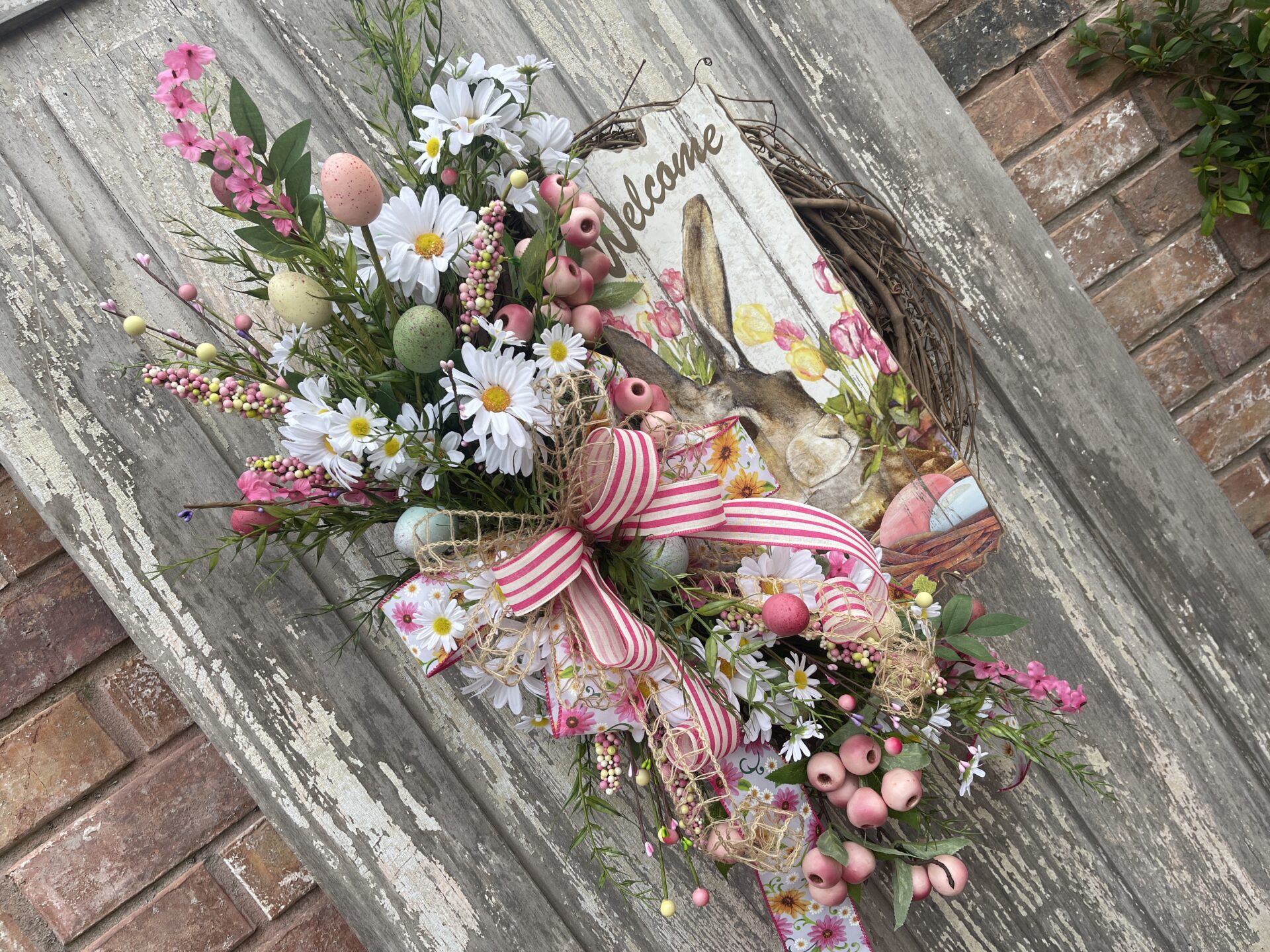 KDS Tutorial Welcome Easter Bunny Wreath with Sign Supply List - Kelea ...