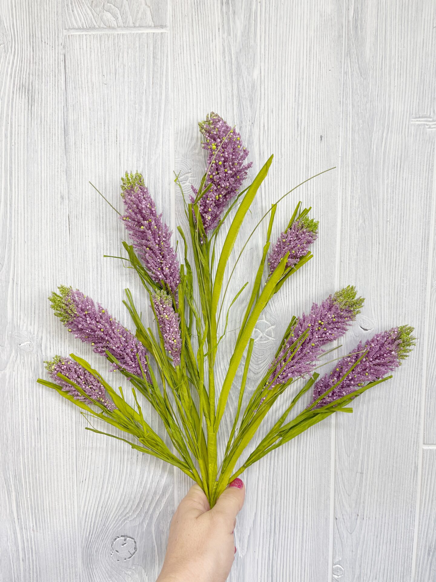 Purple Cattail Bush - Kelea's Florals