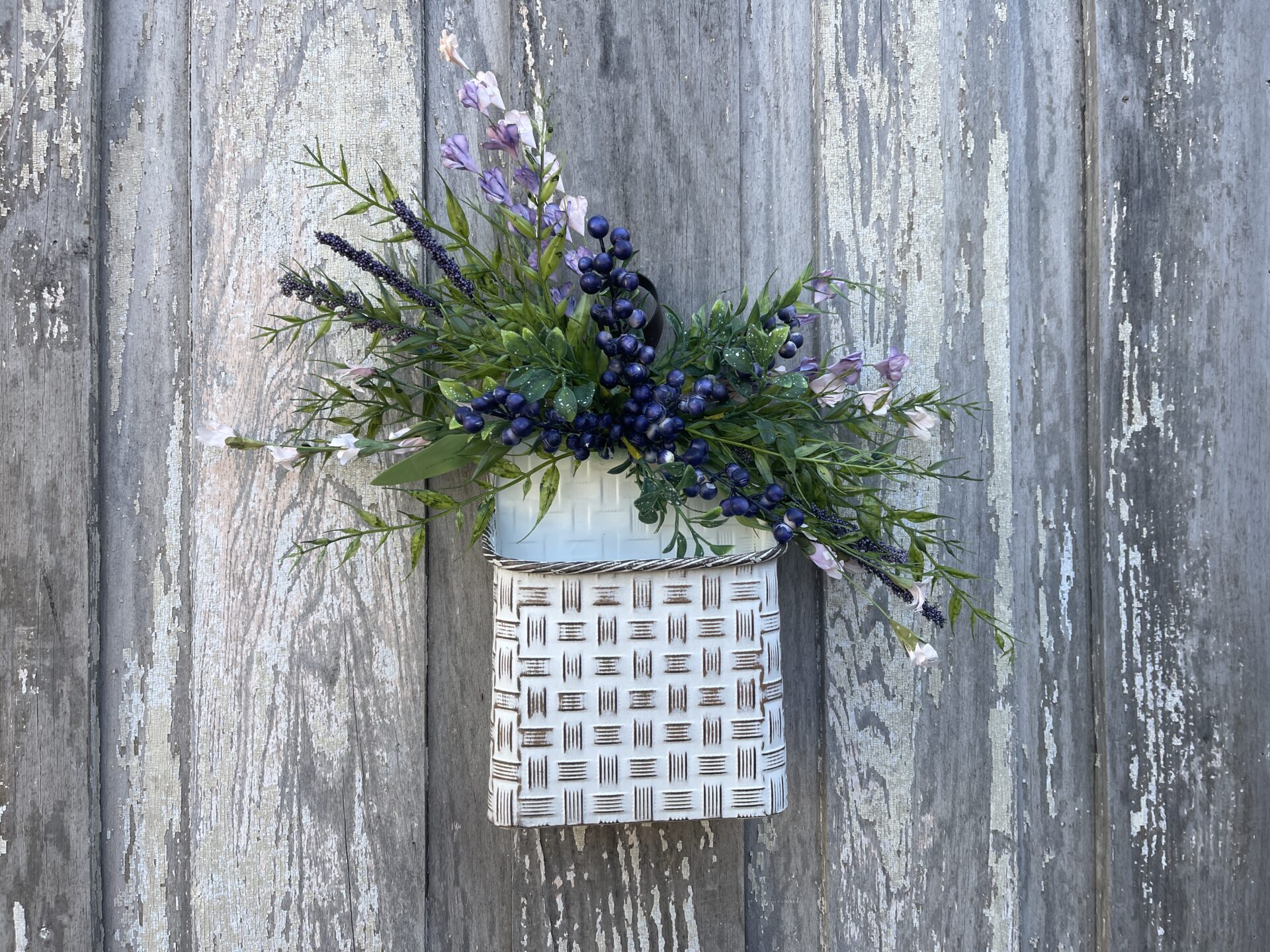 Floral Metal Mail Basket Supply List - Kelea's Florals