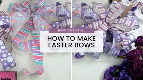 Easter Ribbon Bows - Kelea's Florals