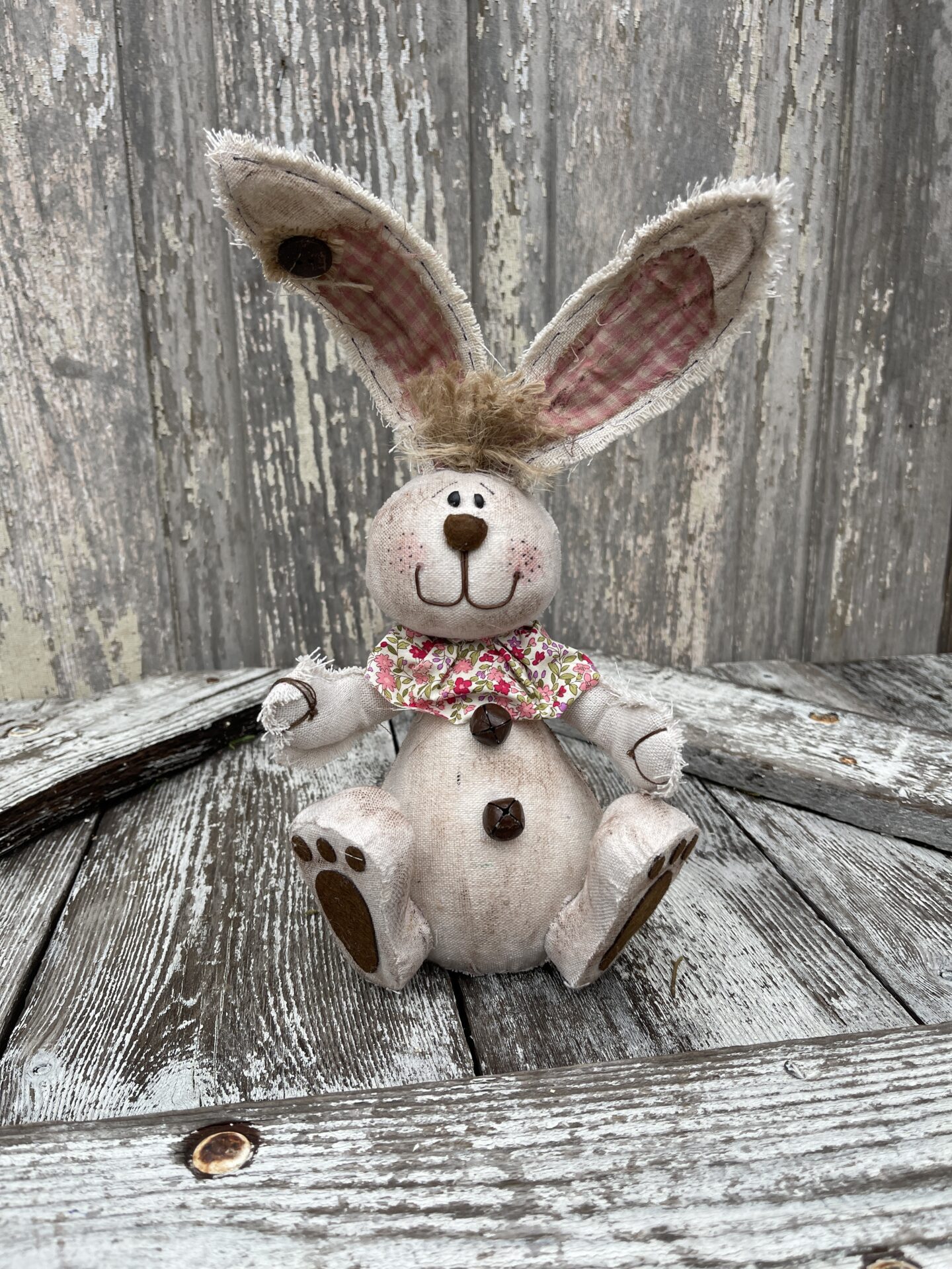 Cloth Sitting Rabbit - Kelea's Florals
