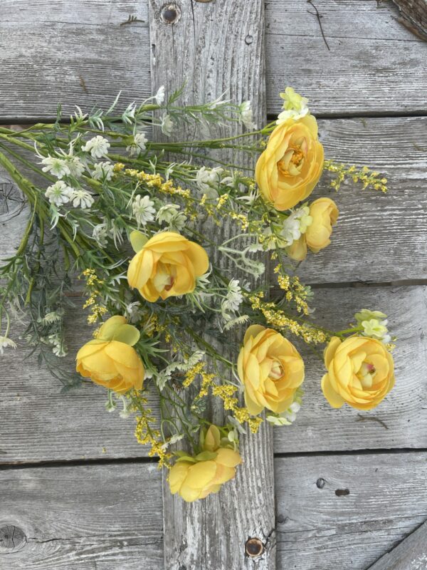 Yellow Ranunculus Filler Bush - Kelea's Florals