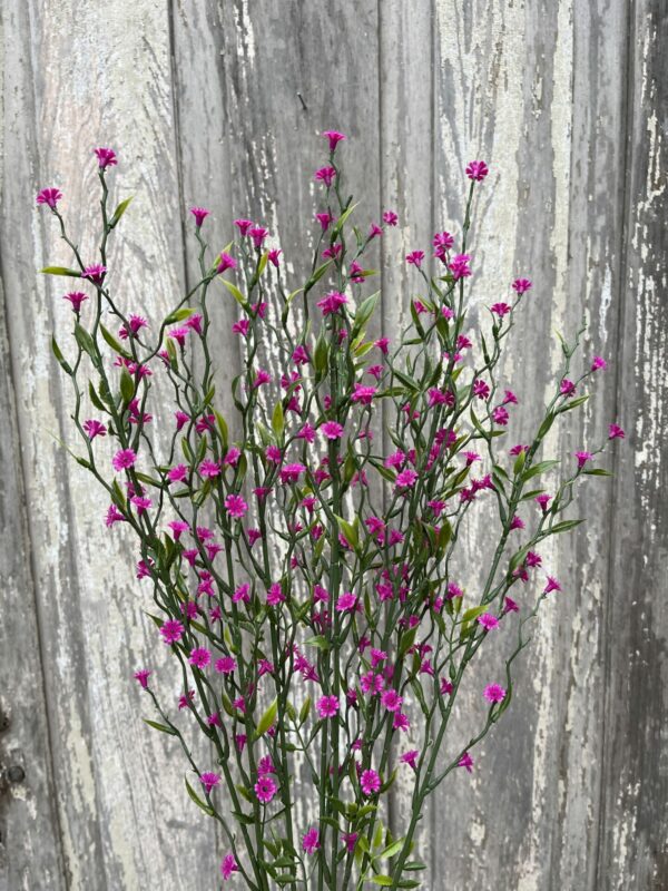 Hot Pink Twig Flower Spray - Kelea's Florals