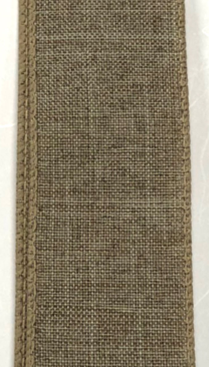 2.5" Solid Light Natural Ribbon on 10 Yard Roll - Kelea's Florals