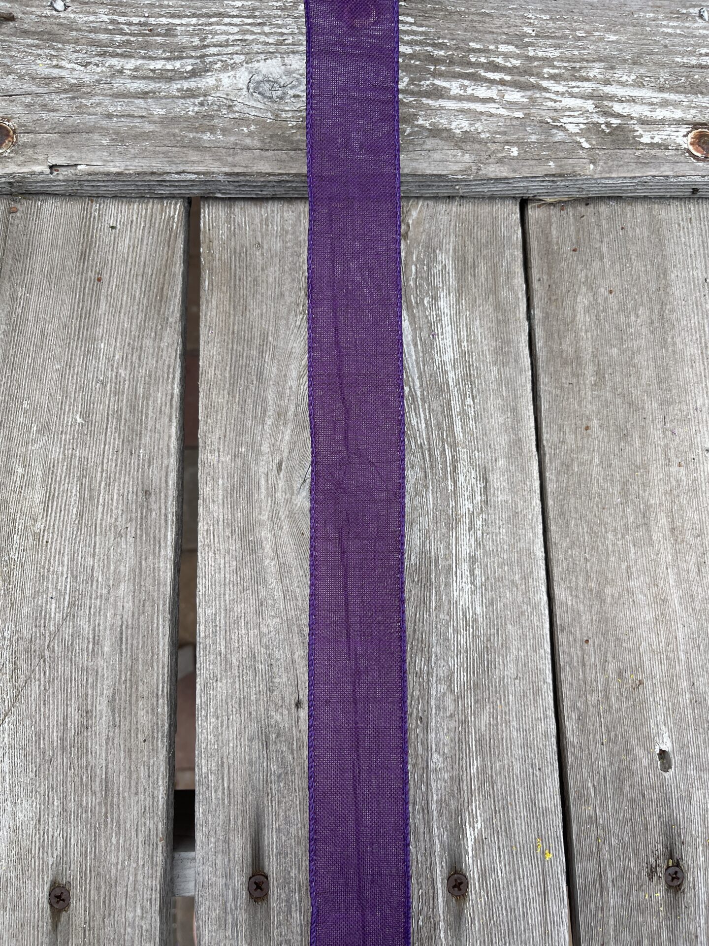 1.5" Purple Wired Ribbon on 10 Yard Roll - Kelea's Florals