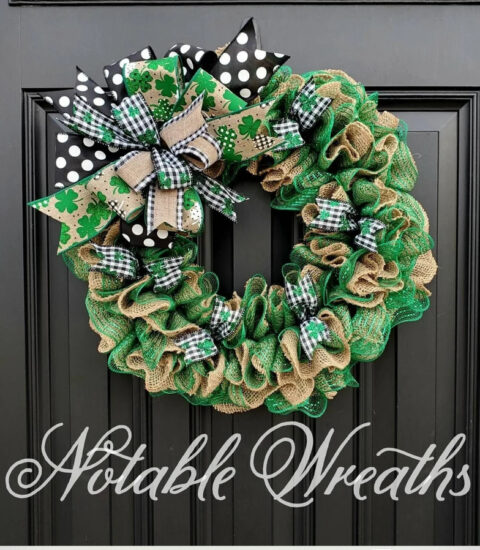 St. Patrick's Day Door Decor Ideas - Kelea's Florals
