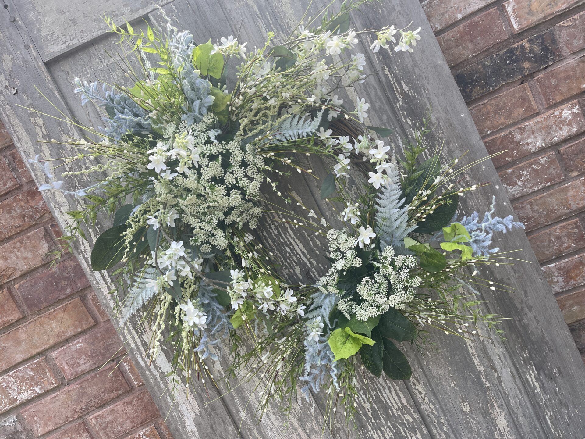 KDS Live Neutral Wild Flower Wreath Supply List - Kelea's Florals