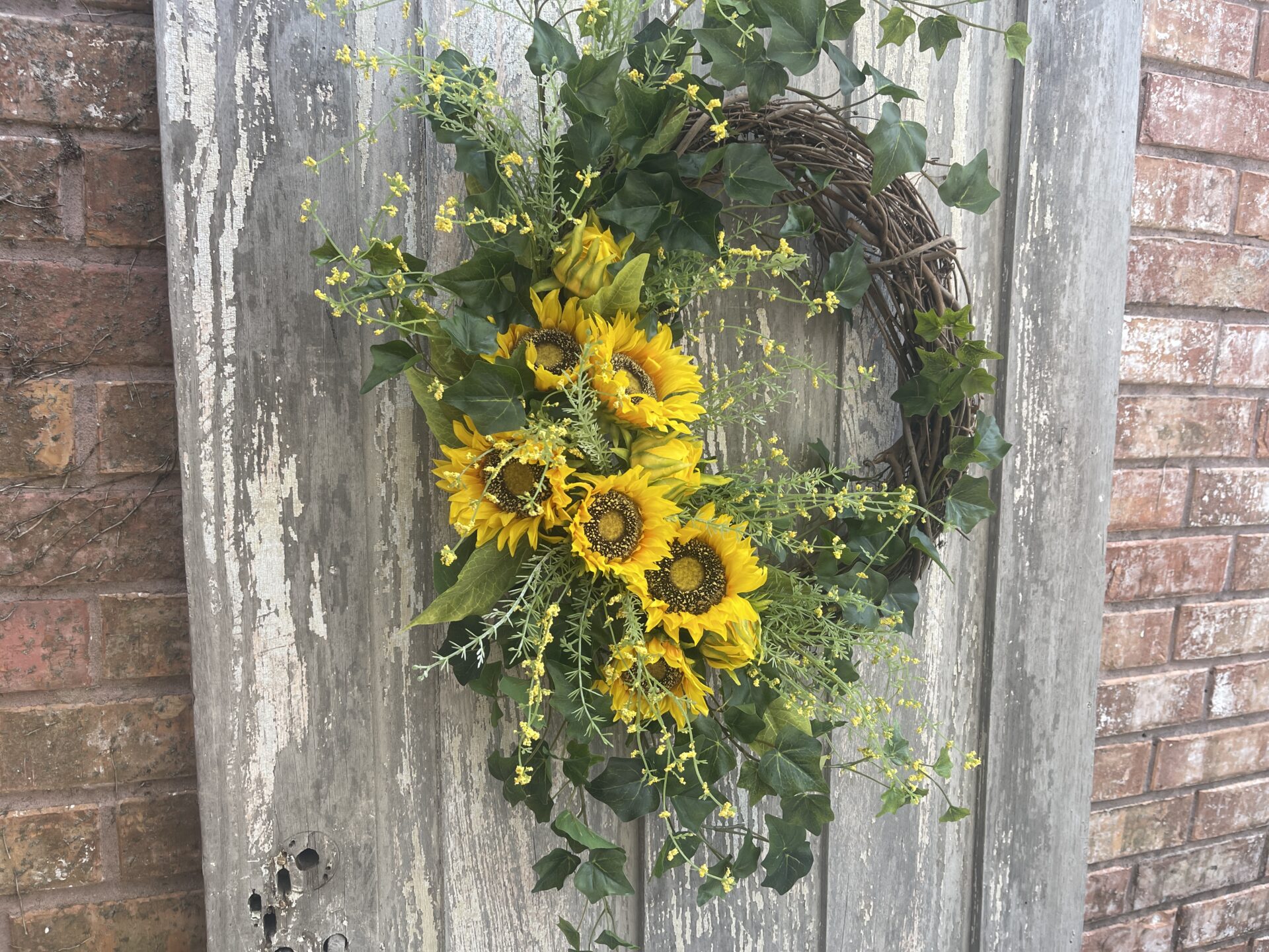 KDS Tutorial Summer Sunflower Cluster Floral Wreath Supply List - Kelea ...