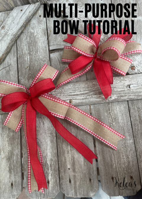 How To Make A Multi Purpose Bow - Kelea's Florals