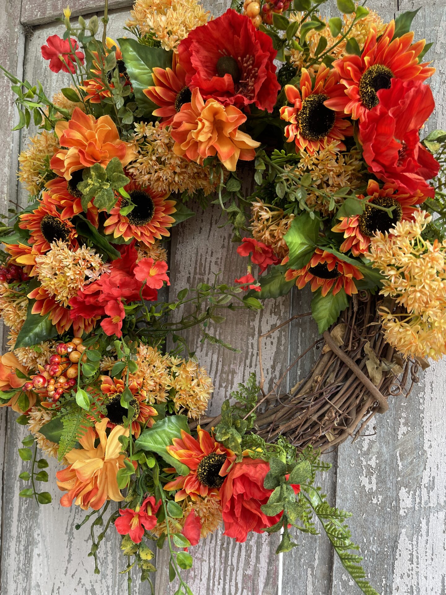 Sunny Sunflower Summertime Wreath Supply List - Kelea's Florals