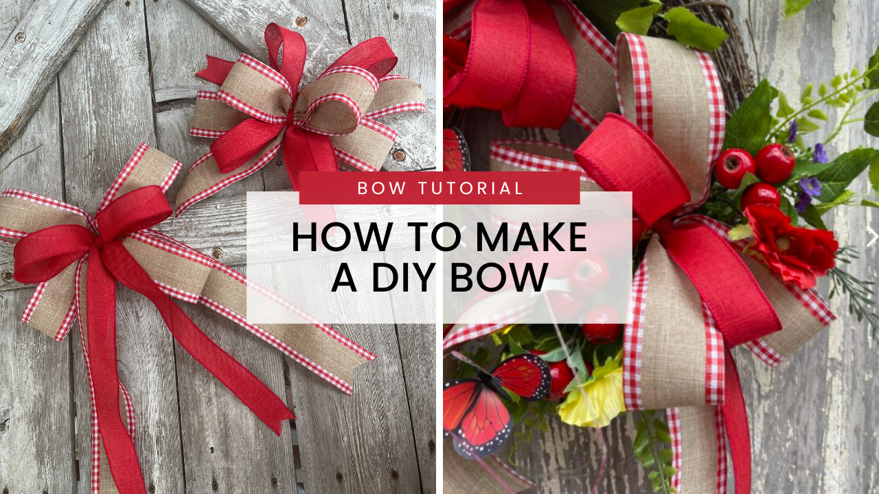 DIY Summer Bow Tutorial - Kelea's Florals