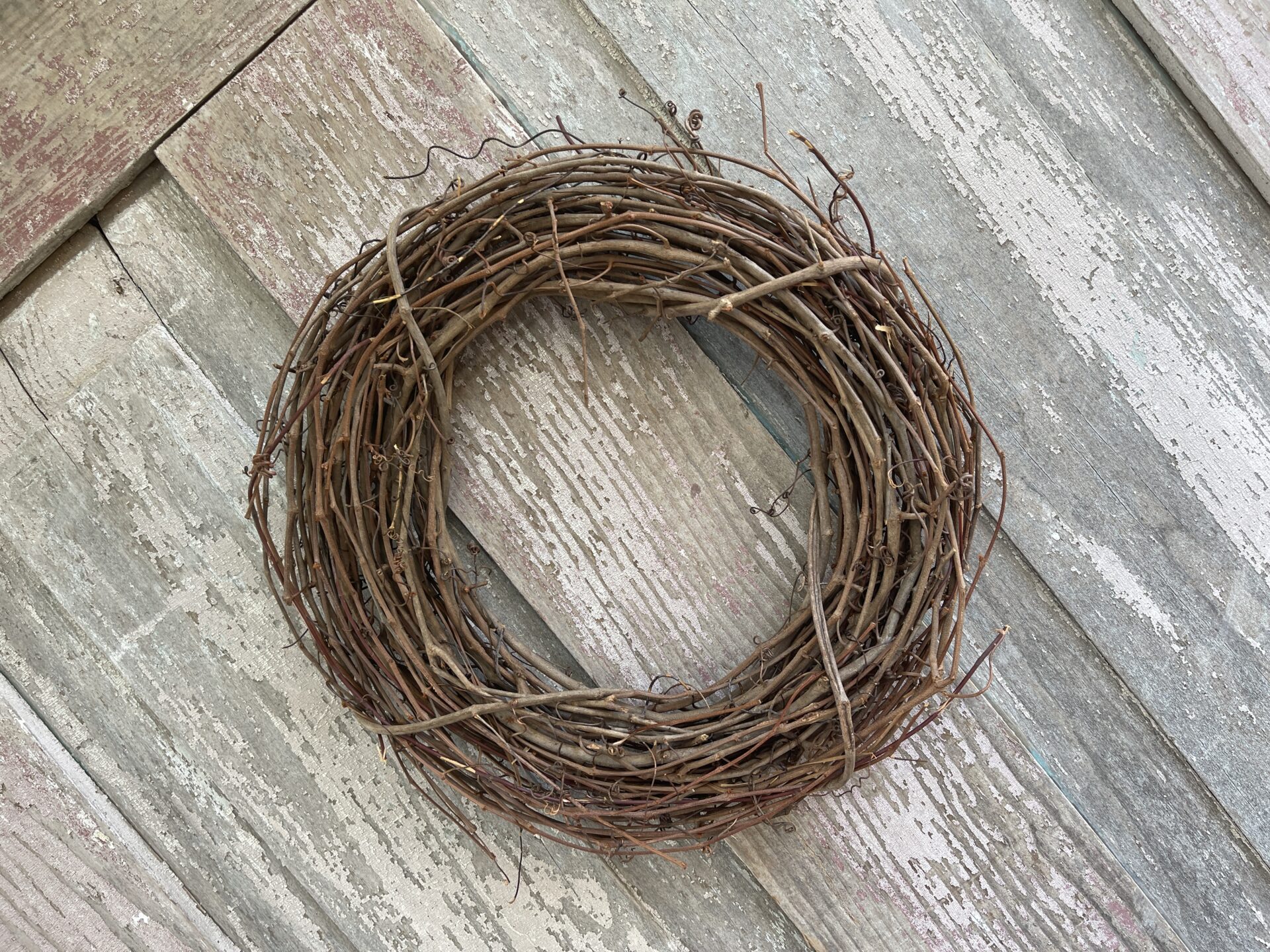 12" Grapevine Wreath Base - Kelea's Florals