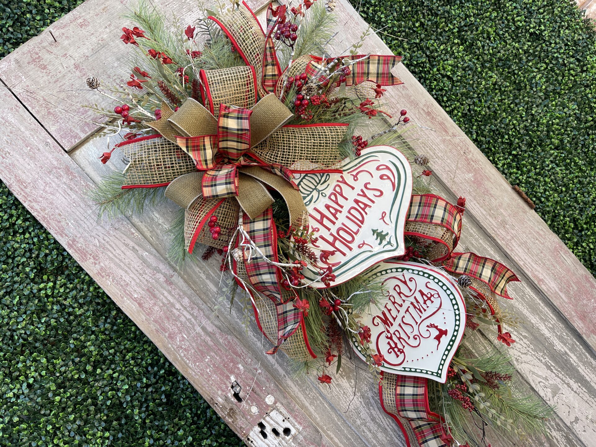 KDS Tutorial Ornament Signs Swag Supply List - Kelea's Florals