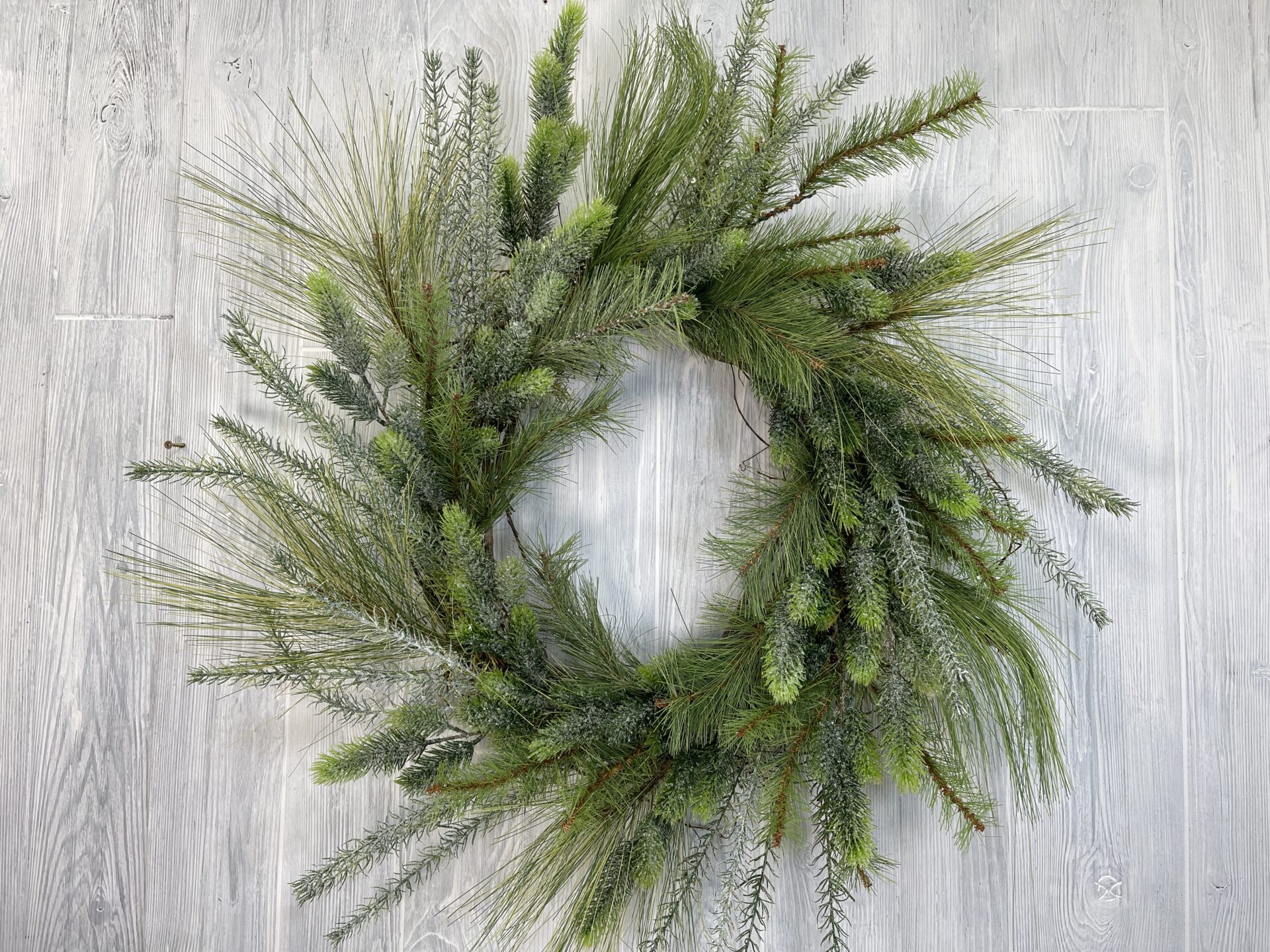 KDS Tutorial Winter Greens Wreath Supply List - Kelea's Florals