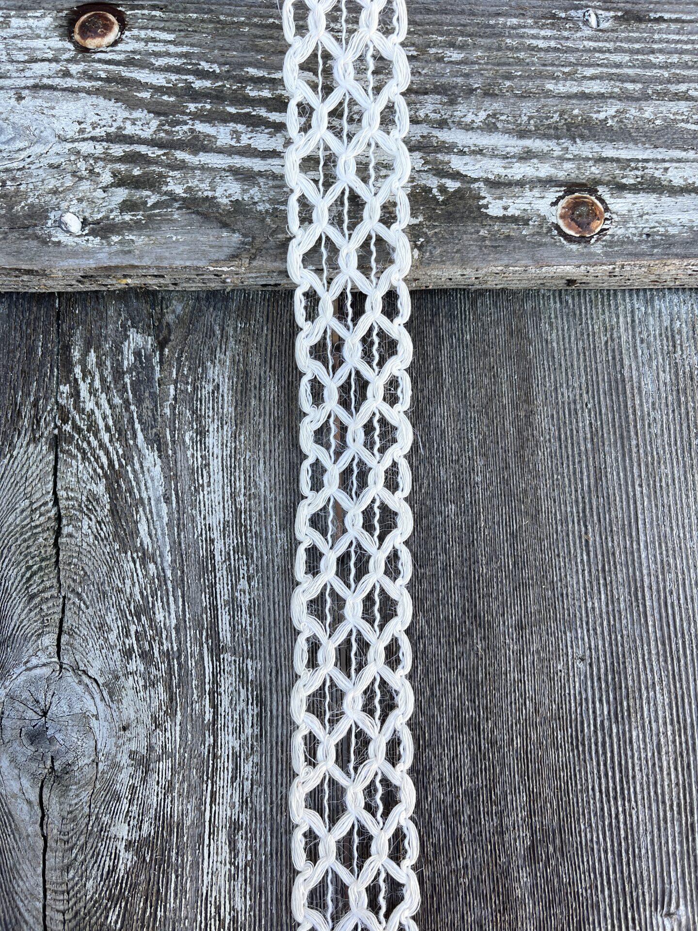 1.5" White Open Weave Wired Ribbon, 10 Yard Roll - Kelea's Florals