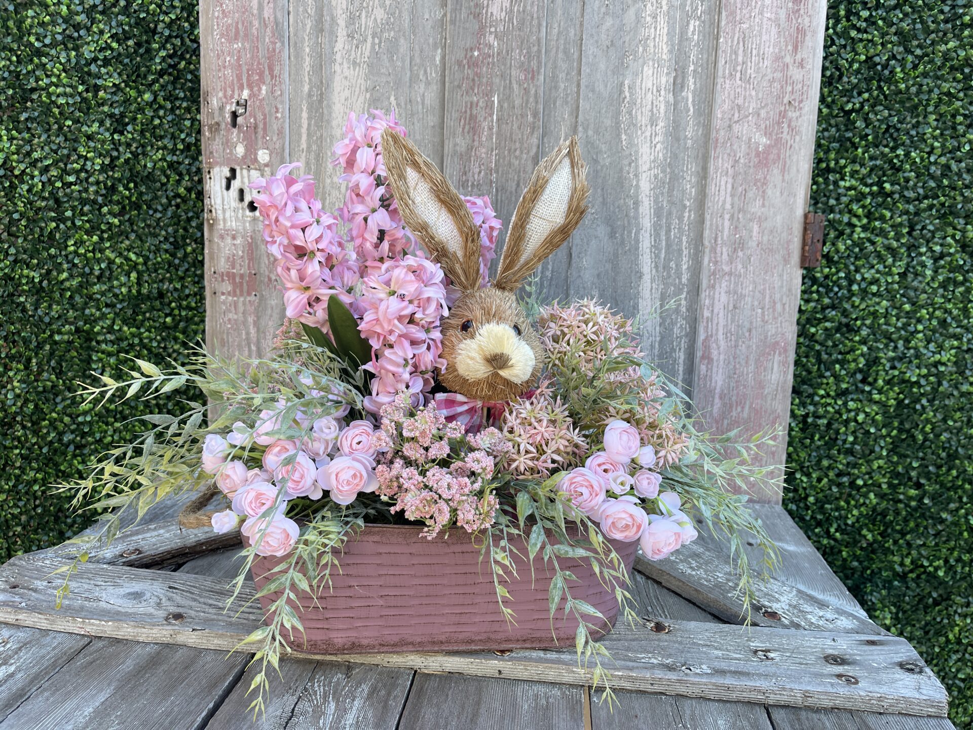 KDS Tutorial Sweet Pink Bunny Centerpiece Supply List - Kelea's Florals