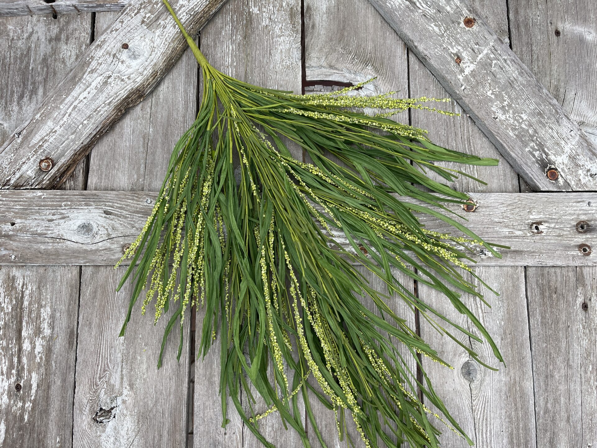 Green Grass with Berries Swag Base - Kelea's Florals