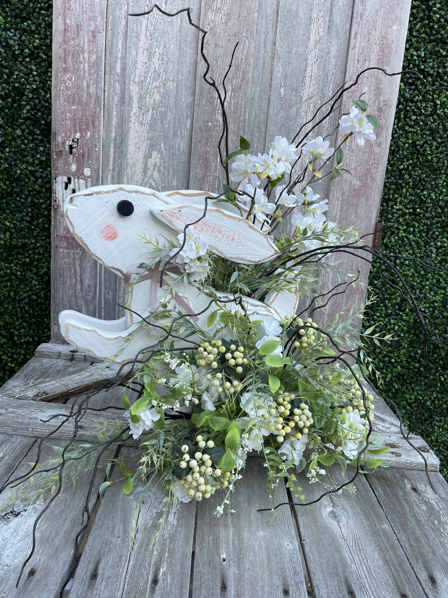 KDS Tutorial Wood Bunny Centerpiece Kit Supply List - Kelea's Florals