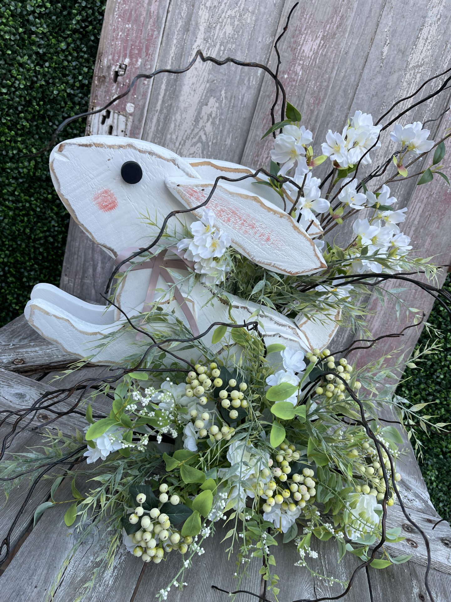 KDS Tutorial Wood Bunny Centerpiece Kit Supply List - Kelea's Florals