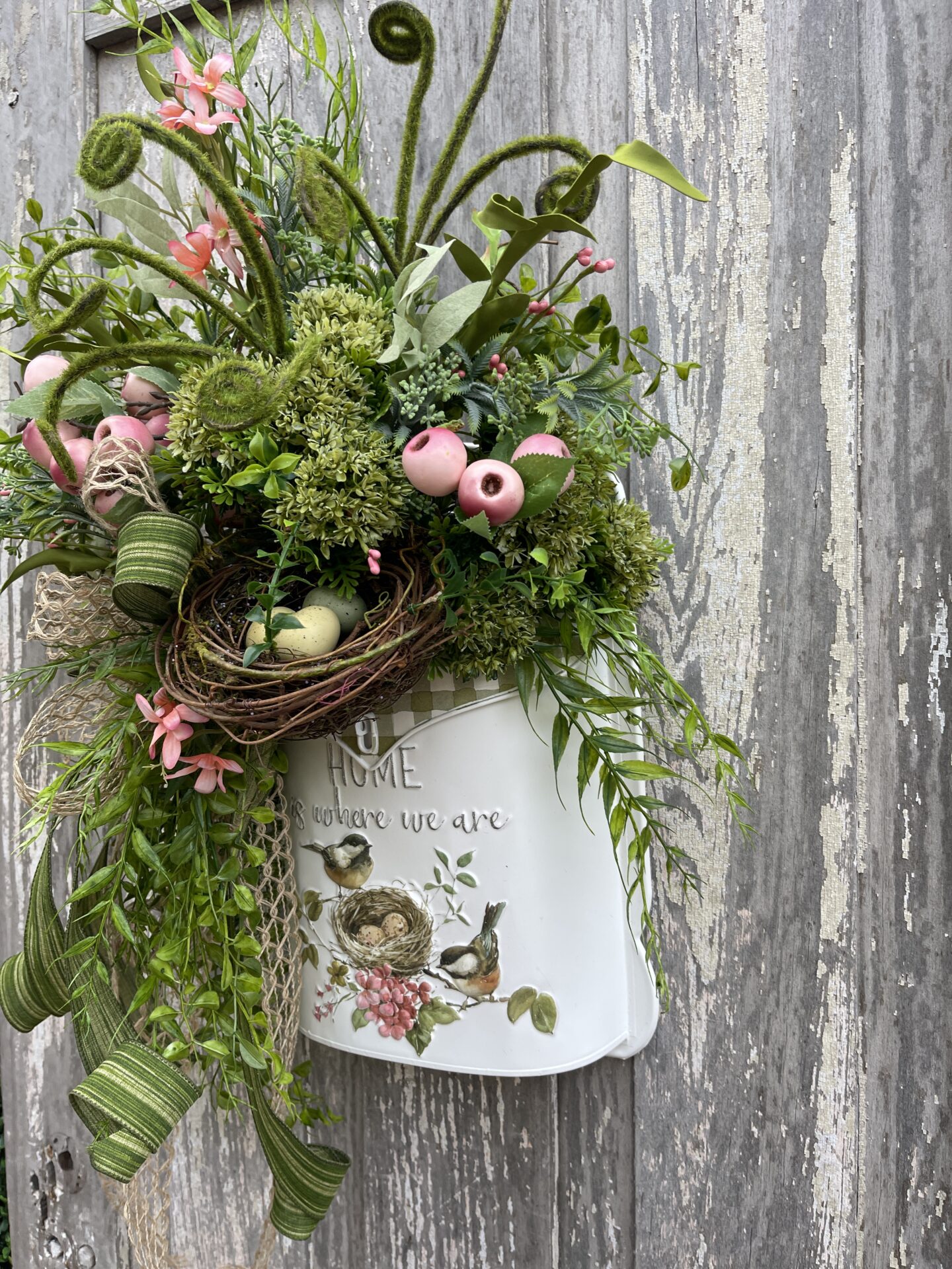 KSW 2024 Birdie Home Post Box Arrangement Kit Supply List - Kelea's Florals