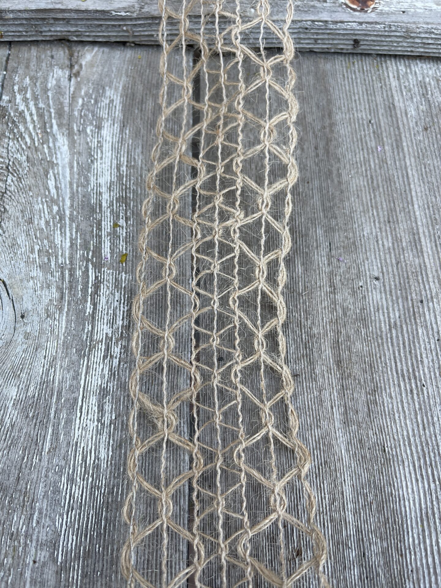 1.5" Open Weave Jute Netting Wired Ribbon, 10 Yards - Kelea's Florals