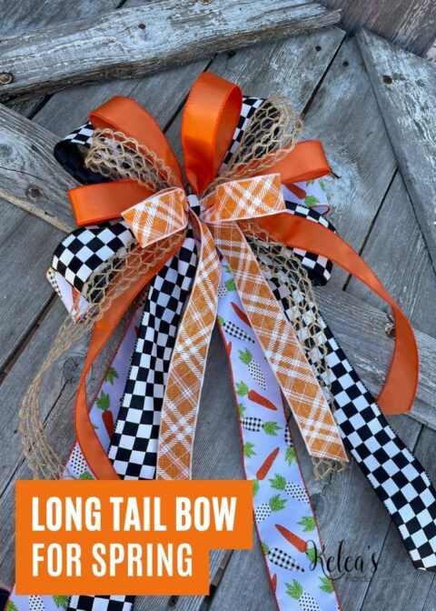 Long Tail Bow for Spring - Kelea's Florals