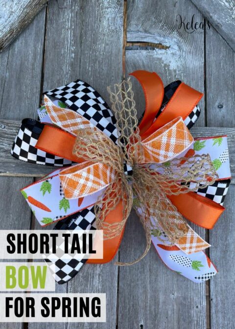 Learn to Create Short Tail Bow for Spring - Kelea's Florals