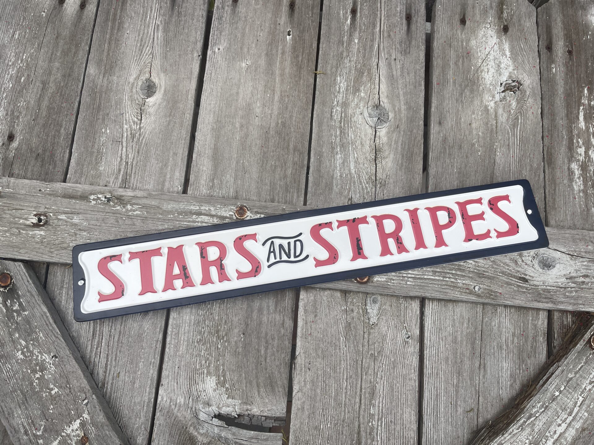 Metal Americana Wall Art Stars and Stripes - Kelea's Florals