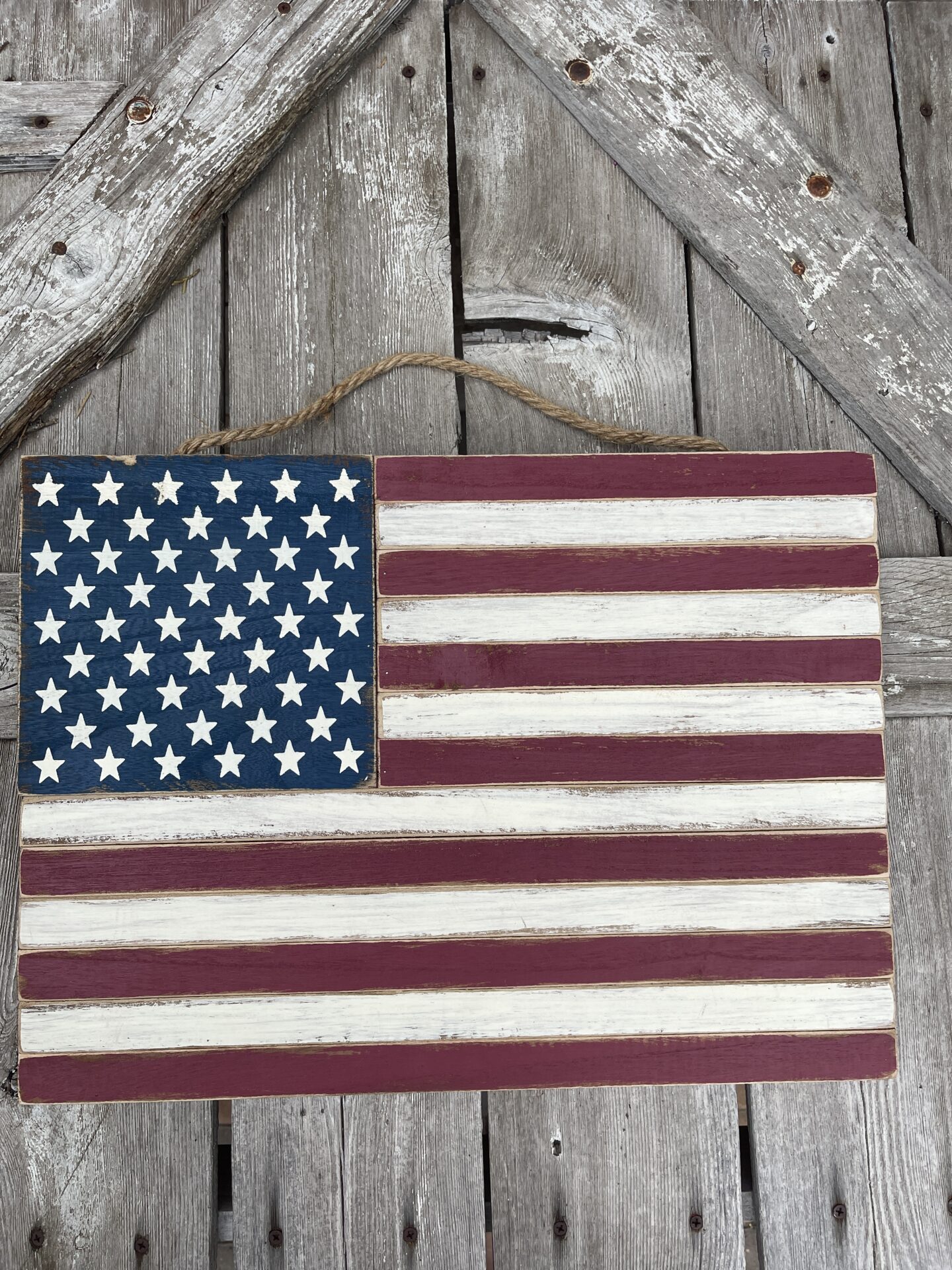 Wood American Sign - Kelea's Florals