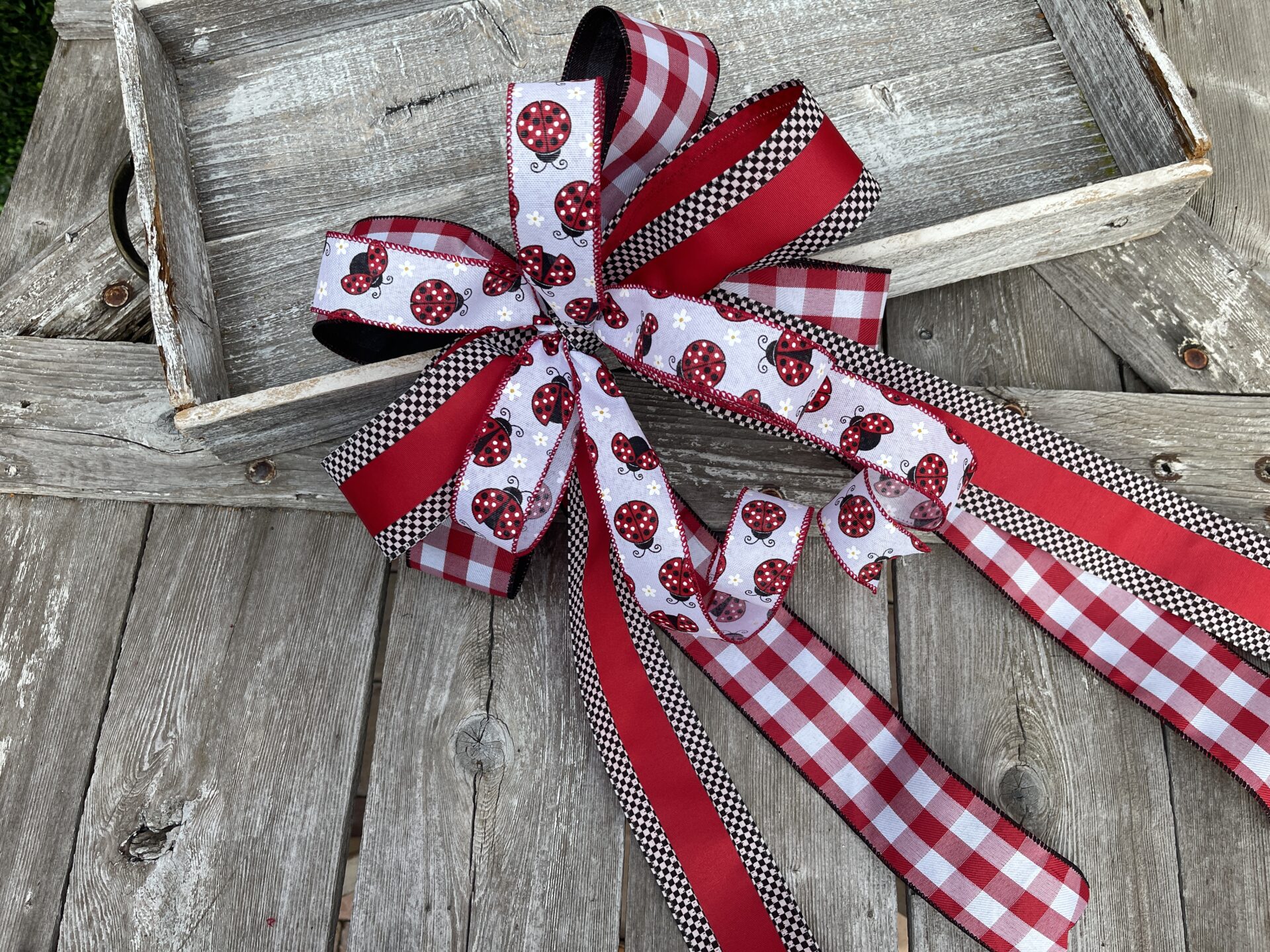 How To Make a Full Bow for a Wreath Supply List - Kelea's Florals