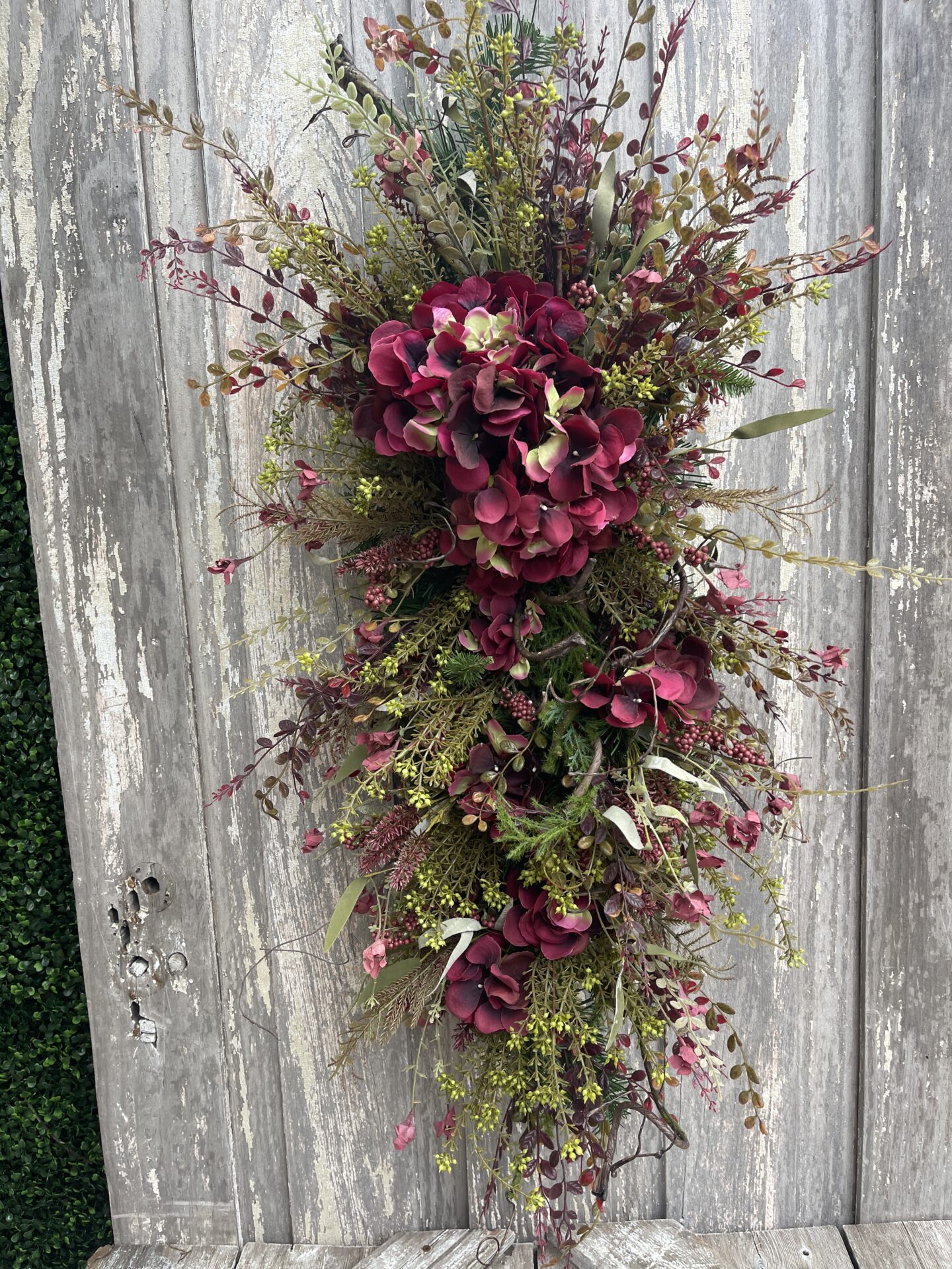 KDS Tutorial Mauve Fall Swag Supply List - Kelea's Florals