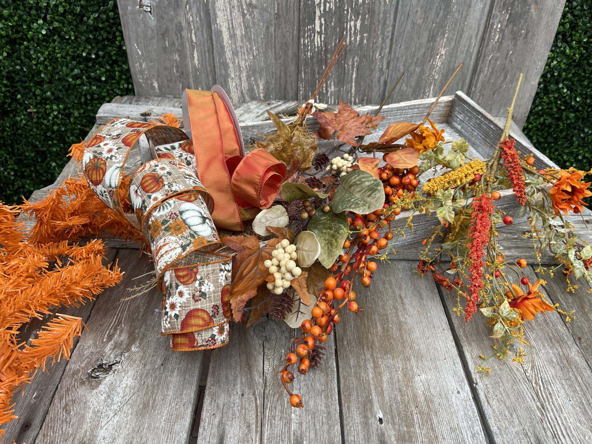 KDS Tutorial Fall Leaf Berry Garland Supply List - Kelea's Florals