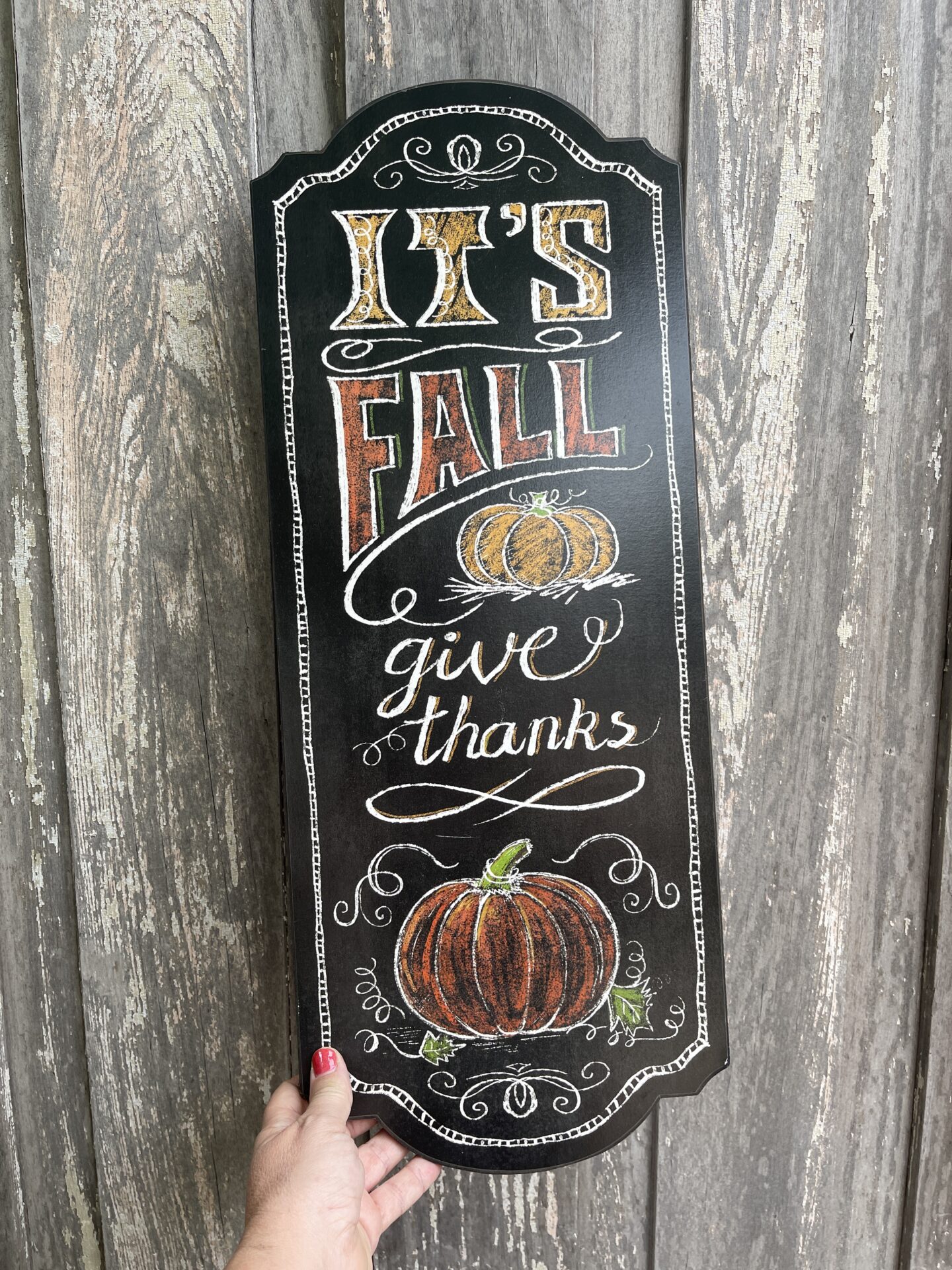 It's Fall Yall Give Thanks Sign - Kelea's Florals