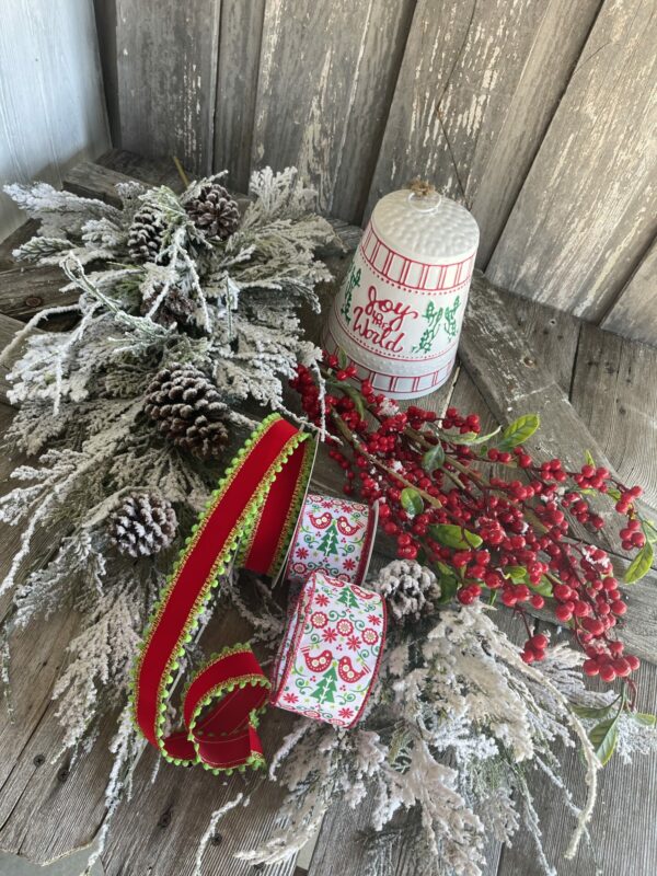 KDS Live Joy to the World Bell Swag Supply List - Kelea's Florals