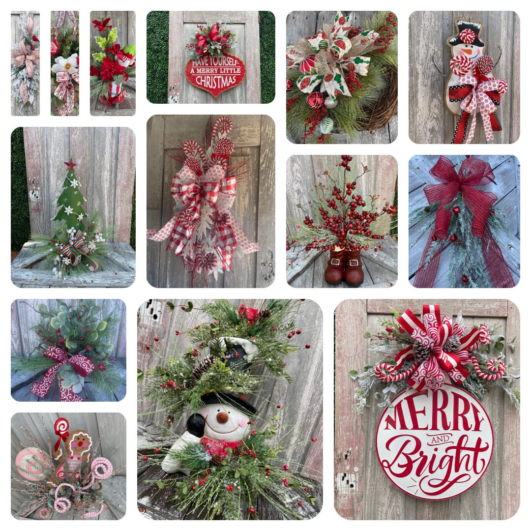 Christmas Wreath Kit Compilation Supply List - Kelea's Florals