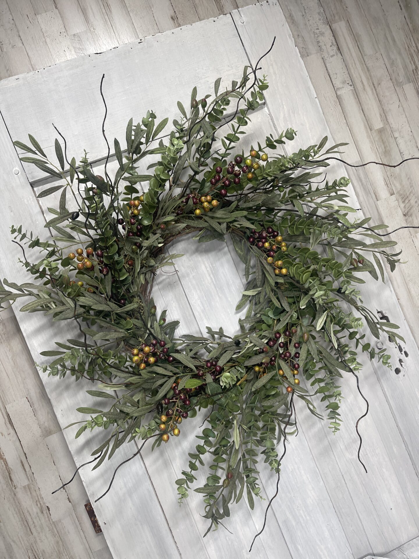 KDS Live Year Round Greenery Wreath Supply List - Kelea's Florals