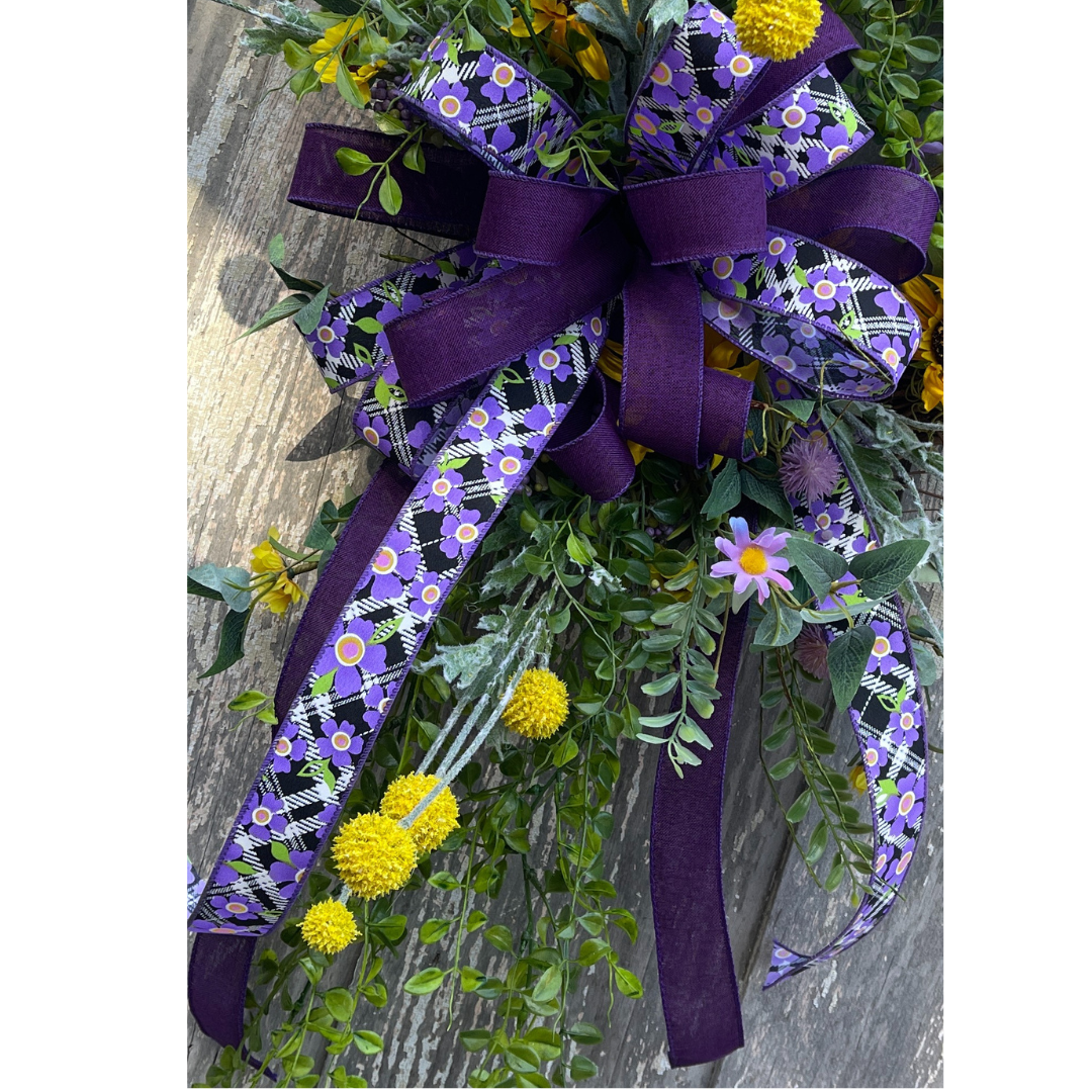 Easy Guide to Making a Spring Bow Designs with Colorful Ribbons Supply ...