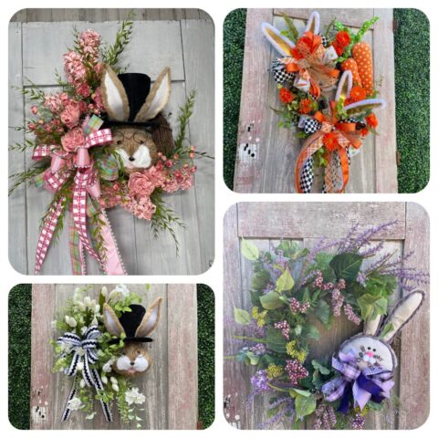 DIY Easter Grapevine Wreaths – Beautiful Designs You Can Make! - Kelea's Florals