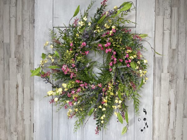 KDS Tutorial Garden Wild Flower Wreath Supply List - Kelea's Florals