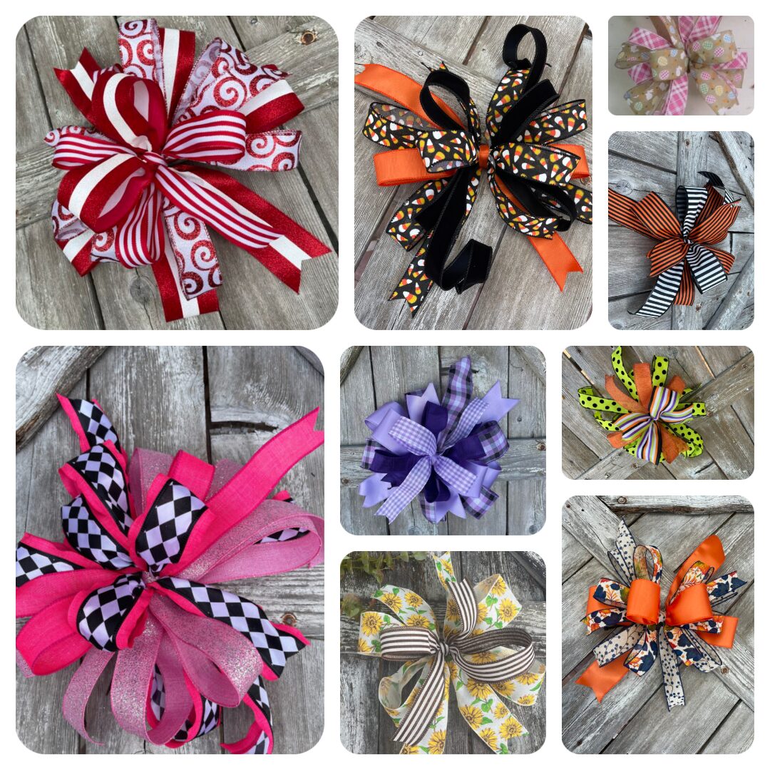 Funky Bow for Any Season Compilation Supply List - Kelea's Florals