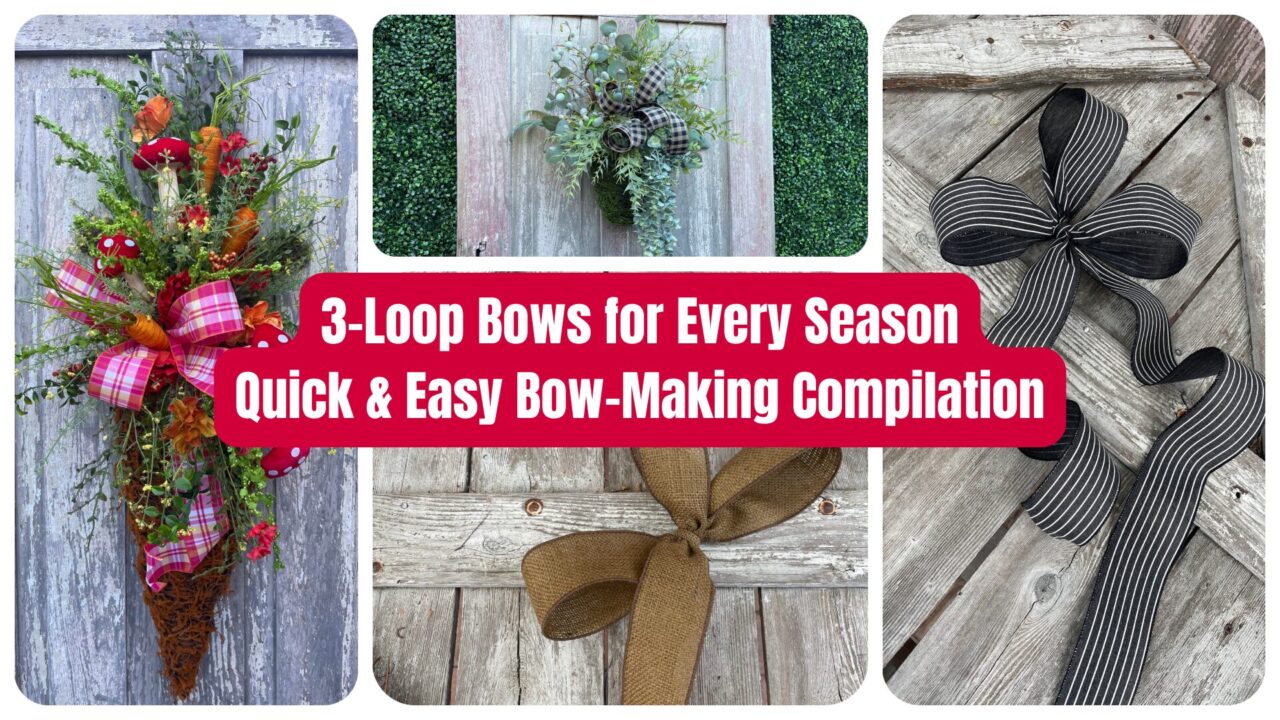 Spring Bow Tutorial - Kelea's Florals